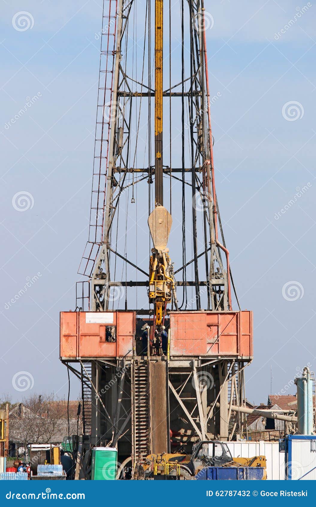 Oil Drilling On Land