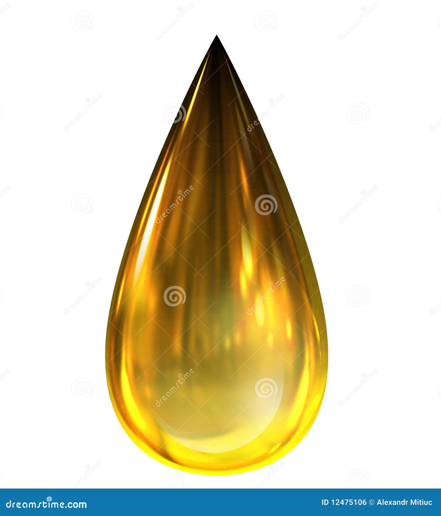 Oil Drop stock illustration. Illustration of color, glow - 12475106