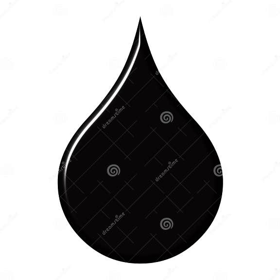 Oil Drop stock illustration. Illustration of drip, design - 2924600