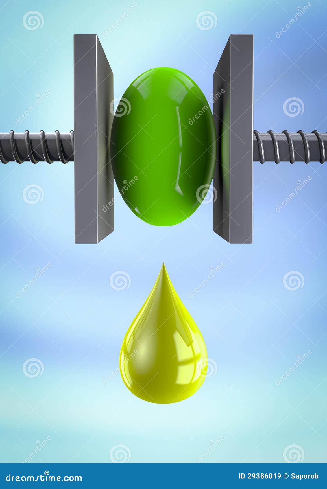 Oil drop stock illustration. Illustration of color, isolated - 29386019