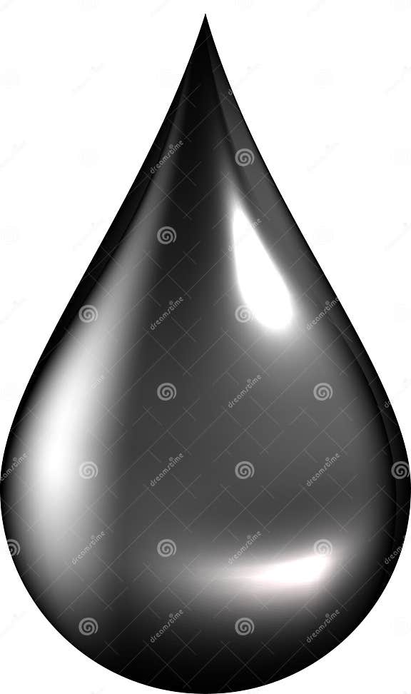 Oil Drop stock illustration. Illustration of blending, color - 979723