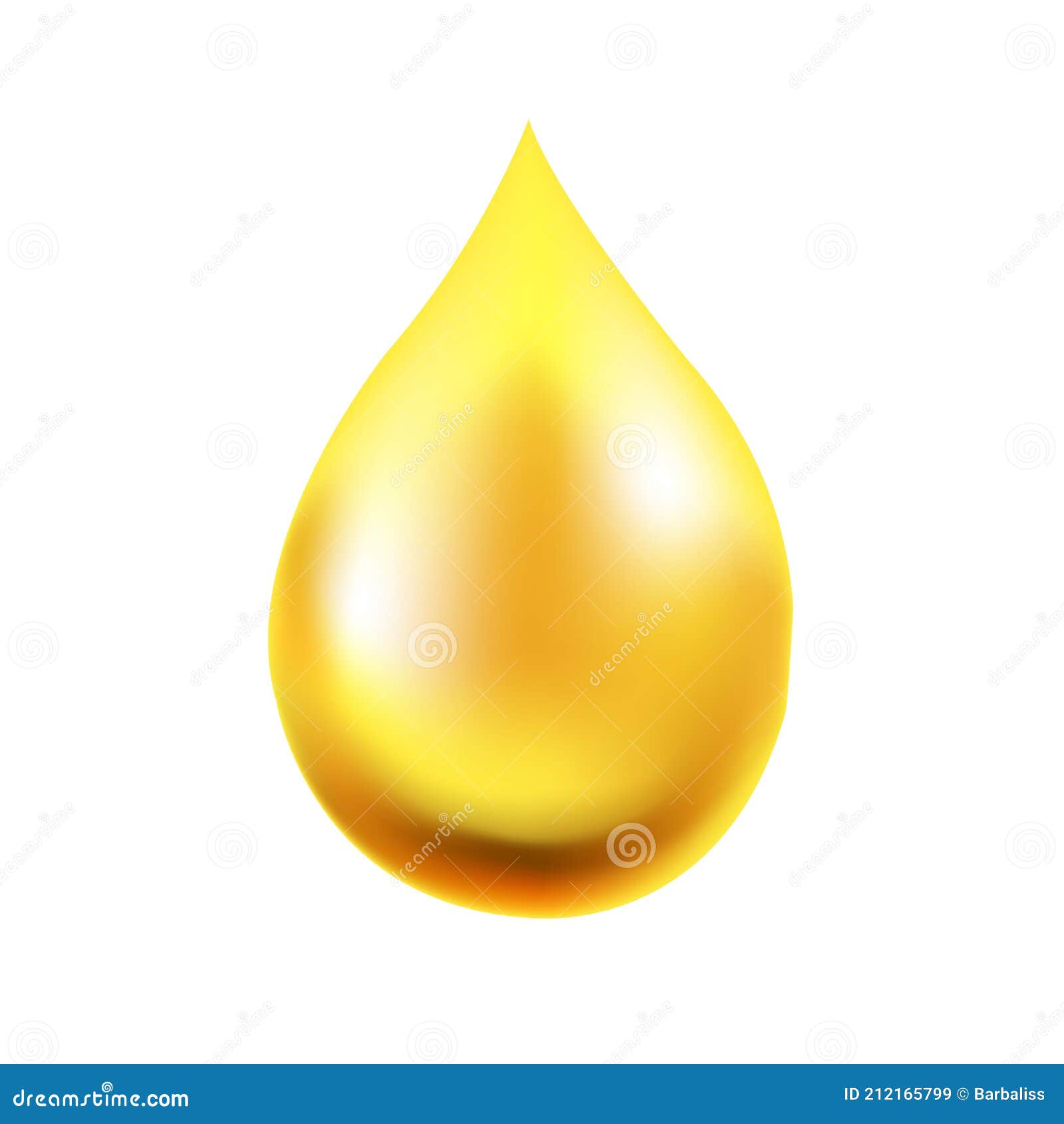 Oil Drop stock vector. Illustration of clean, graphic - 212165799