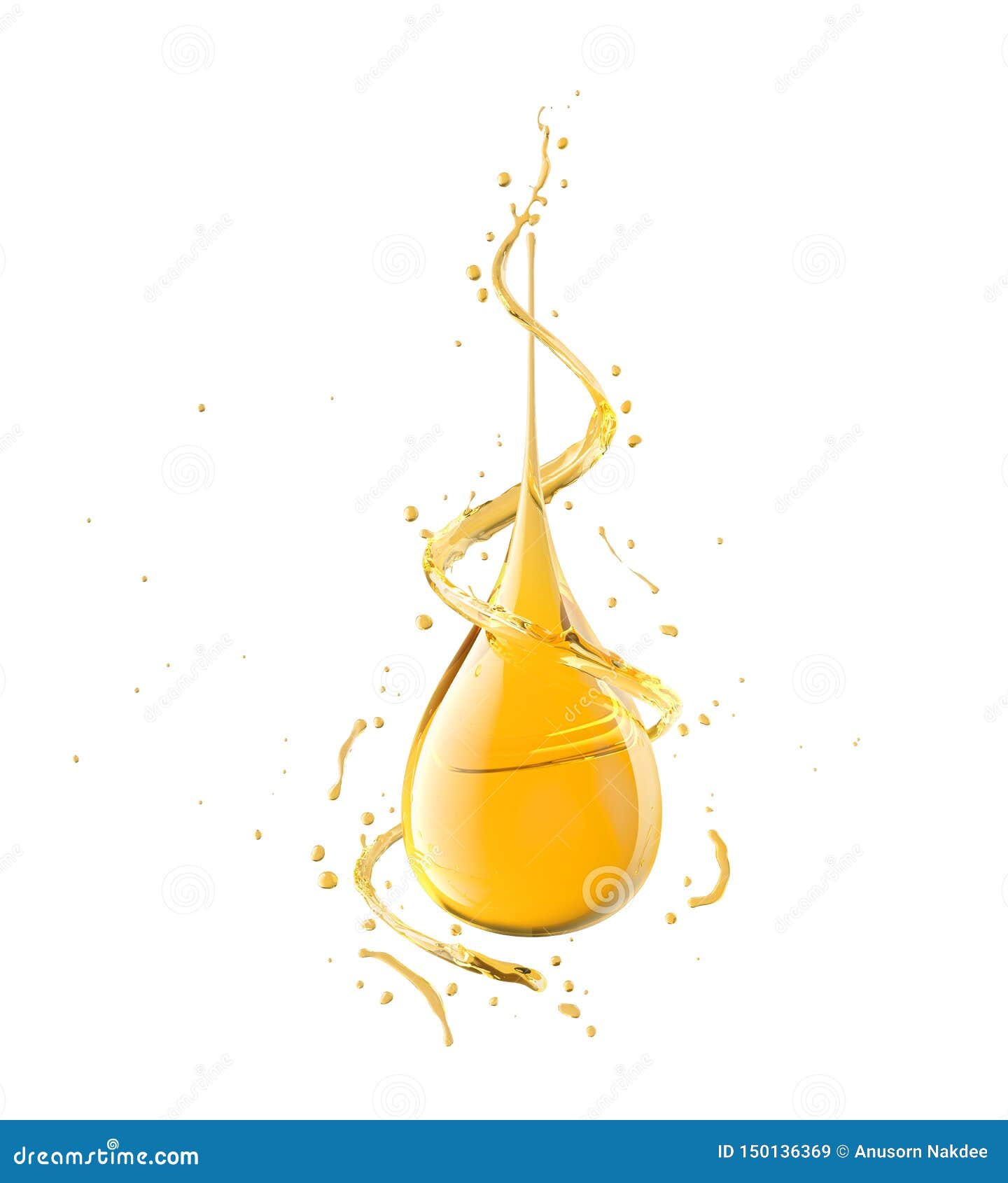 Oil Drop Isolated on White Background, Golden Yellow Liquid or Engine ... Oil Drop Isolated on White Background, Golden Yellow Liquid or Engine ...