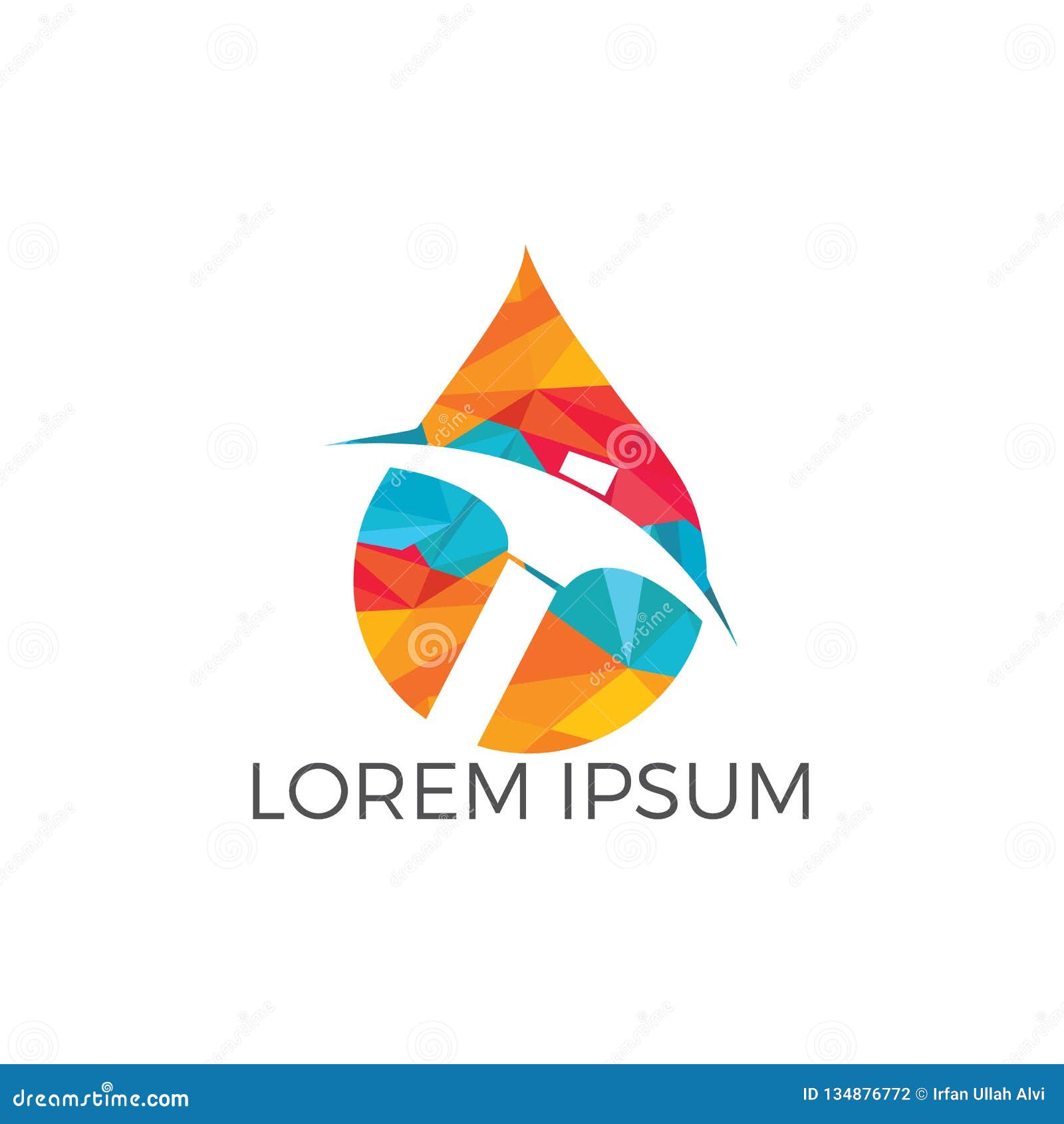 Mining Engineering Solution Logo Design. Stock Illustration ...