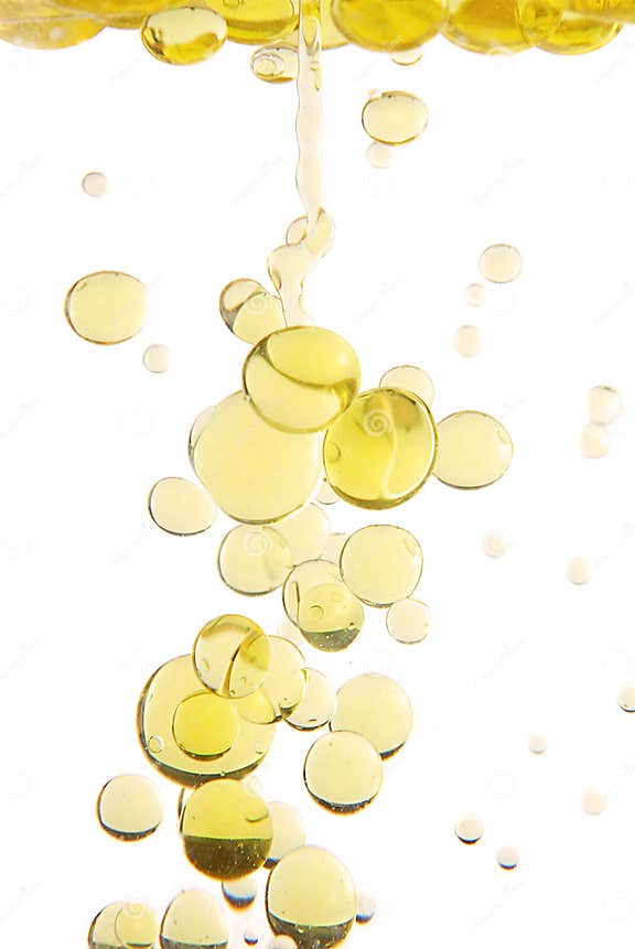 Oil drops stock image. Image of abstract, closeup, olive - 8140317