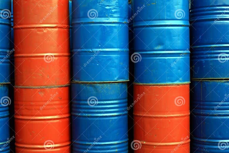 Oil drum stock photo. Image of tube, container, petroleum - 4746200