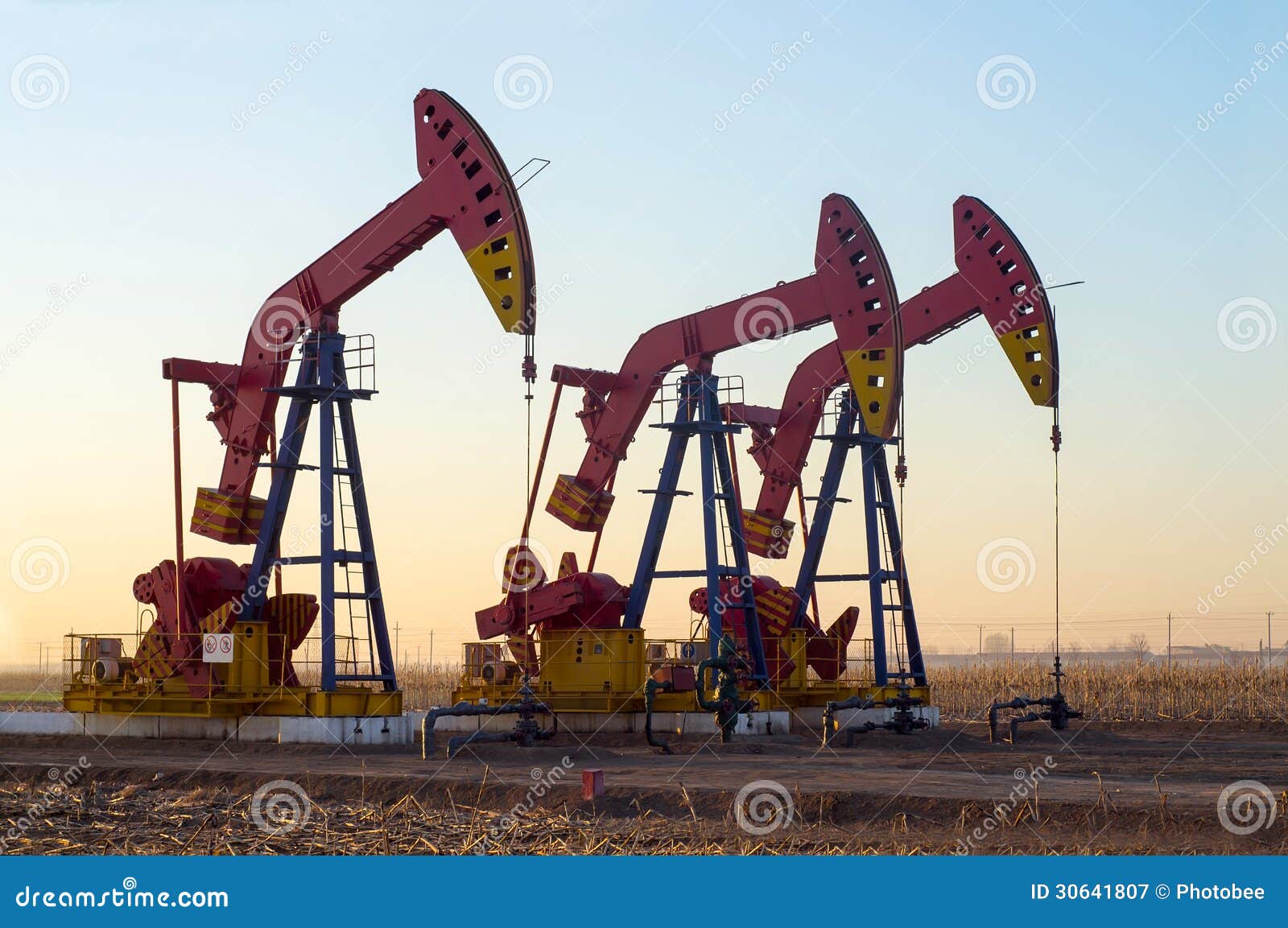 Oil exploration stock image. Image of blue, metal, concept - 30641807