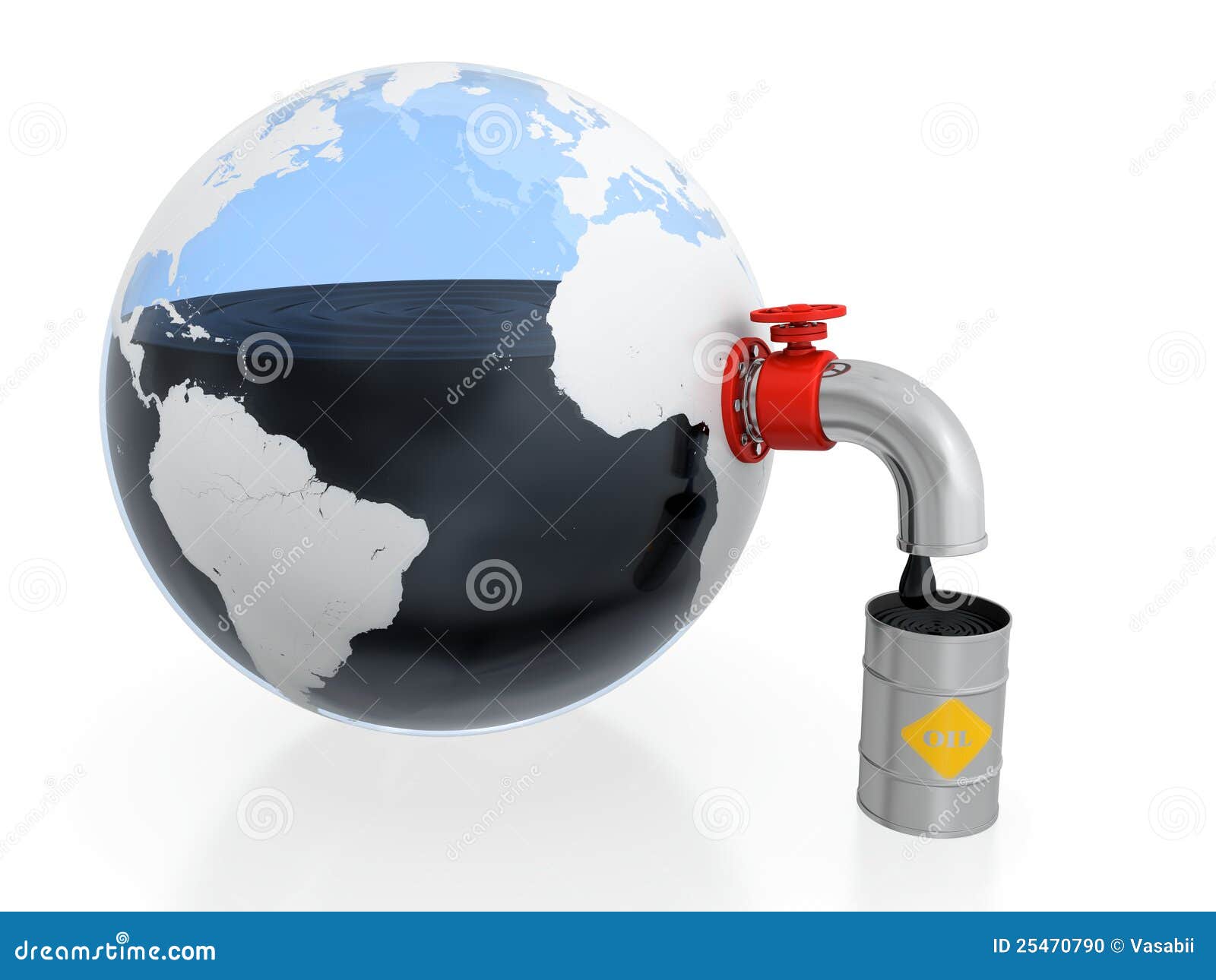 Oil extraction stock illustration. Illustration of finance - 25470790