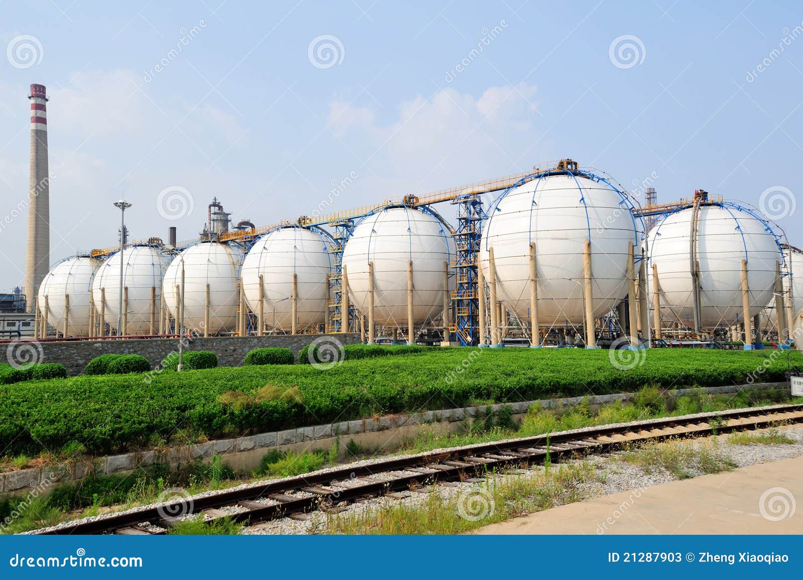 Oil factory stock image. Image of single, fuel, protection - 21287903