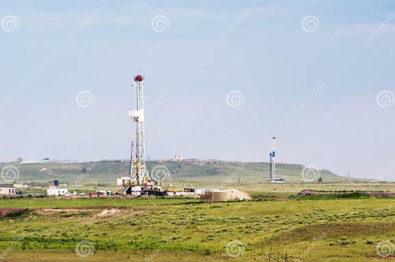 Oil field drilling stock photo. Image of industry, panhandle - 303858