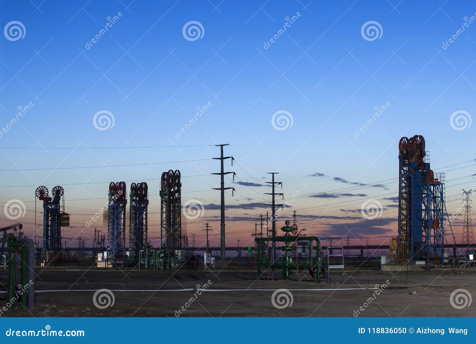 A Field And The Tower Stock Photography | CartoonDealer.com #84006860