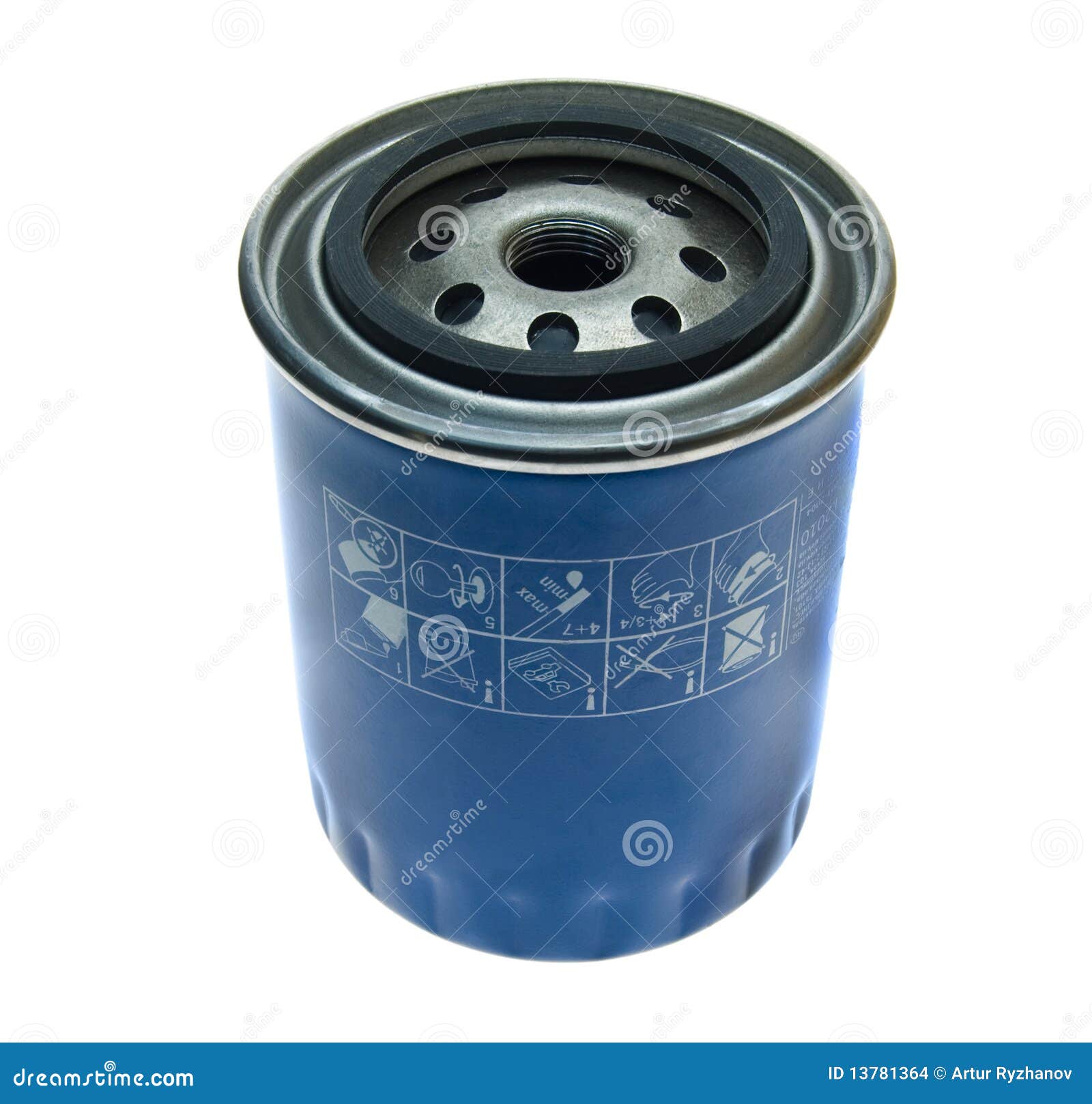 Oil filter stock photo. Image of engine, mechanic, lighting - 13781364