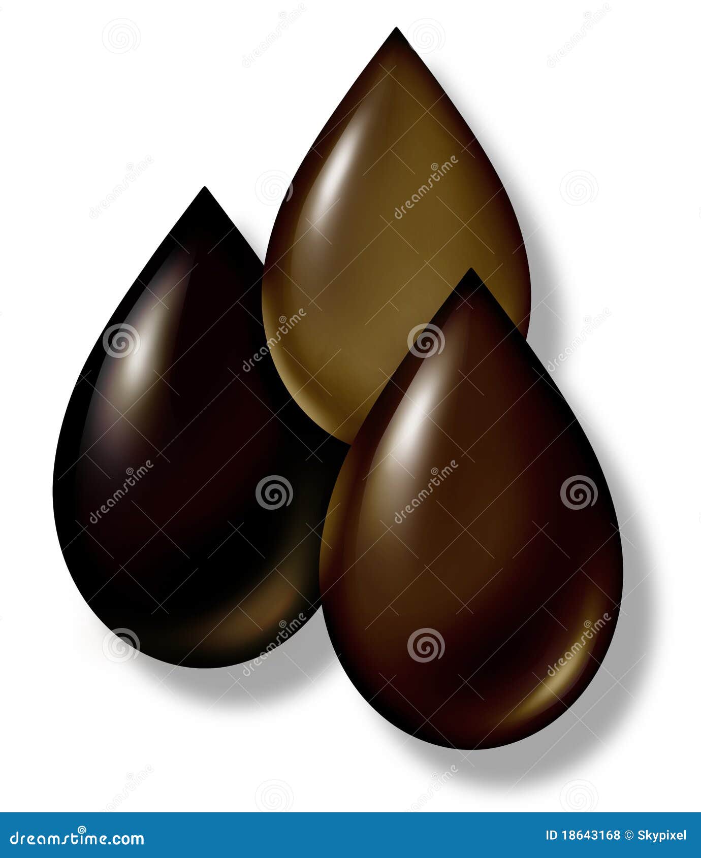 Oil and gas drops symbol stock illustration. Illustration of gasoline ...