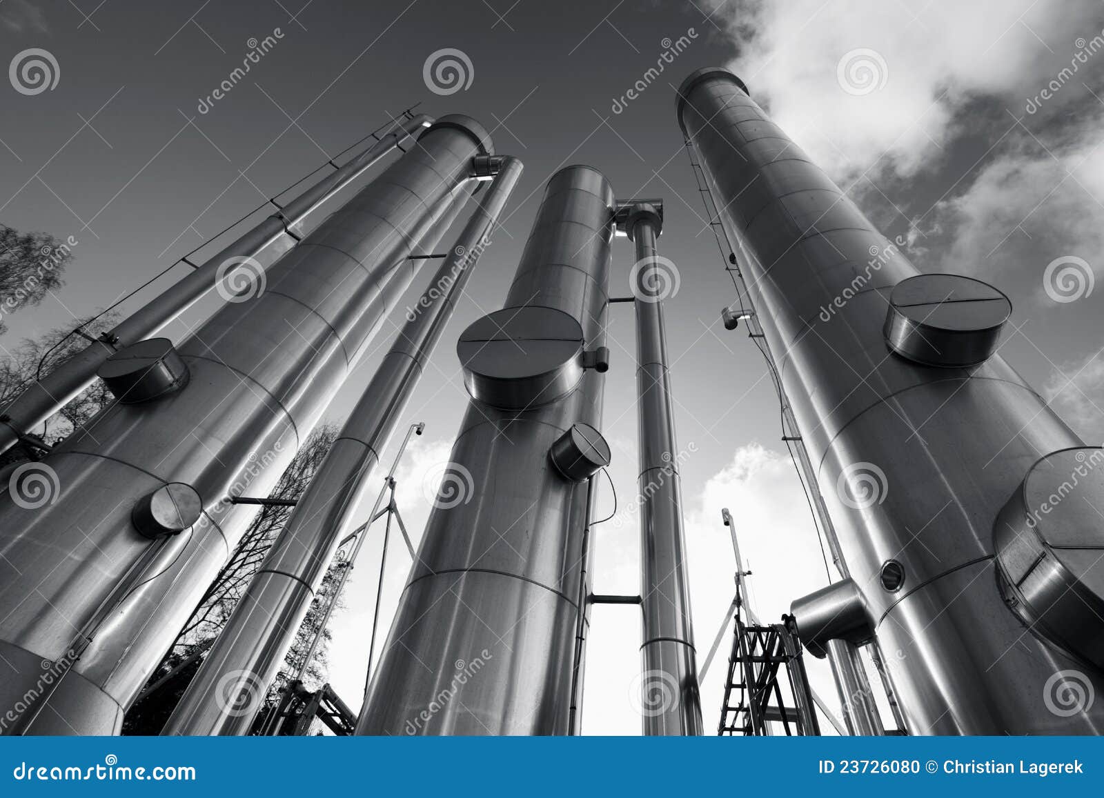 Oil, gas and fuel pipes stock photo. Image of warming - 23726080