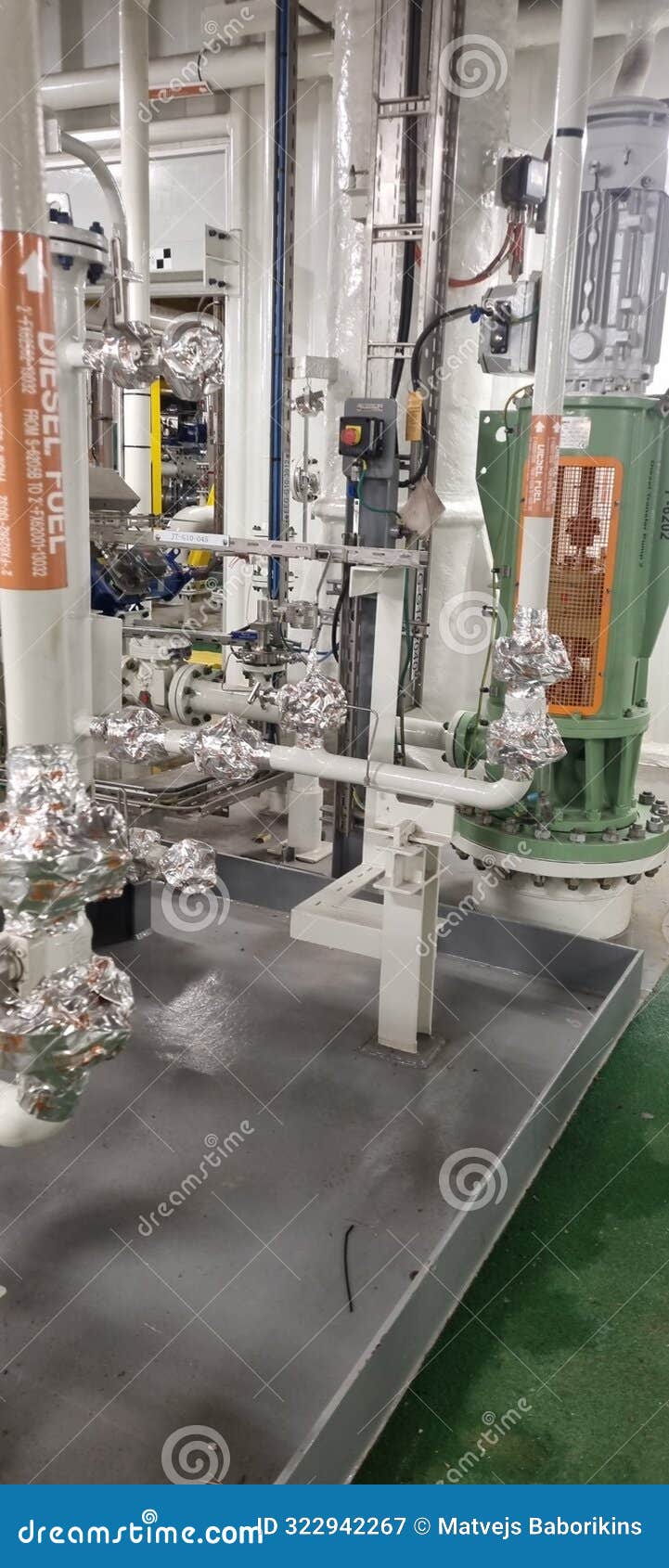 Oil and Gas Processing Platform FPSO Stock Image - Image of factory ...