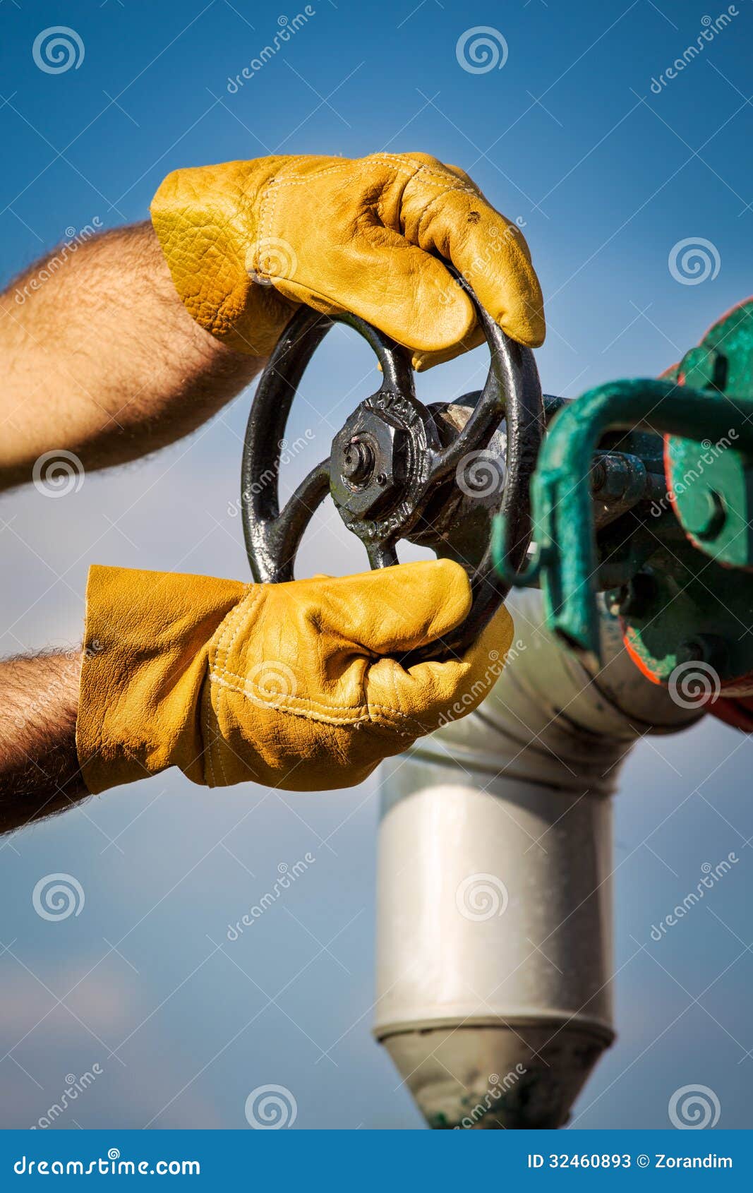 Oil And Gas Production Operator Royalty-Free Stock Photography ...
