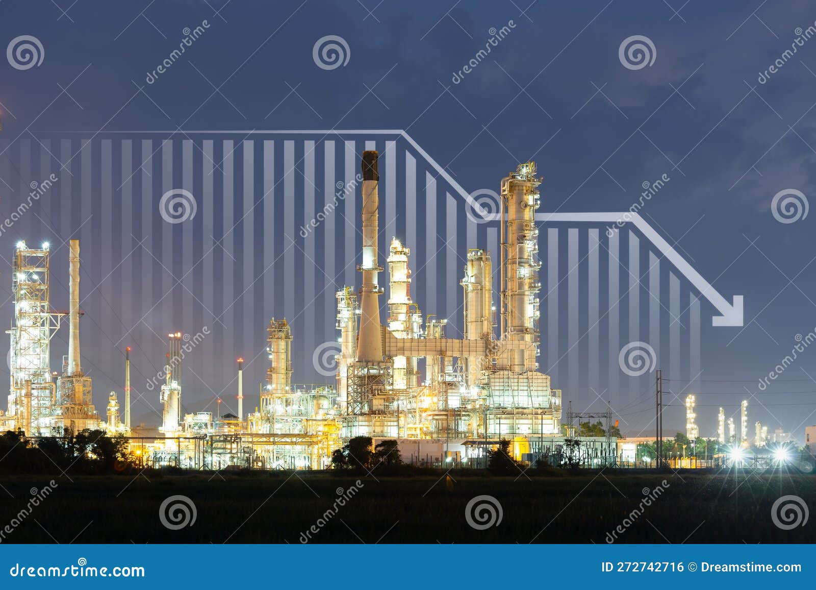 stock photo. Image of graph, complex, analysis, factory - 272742716