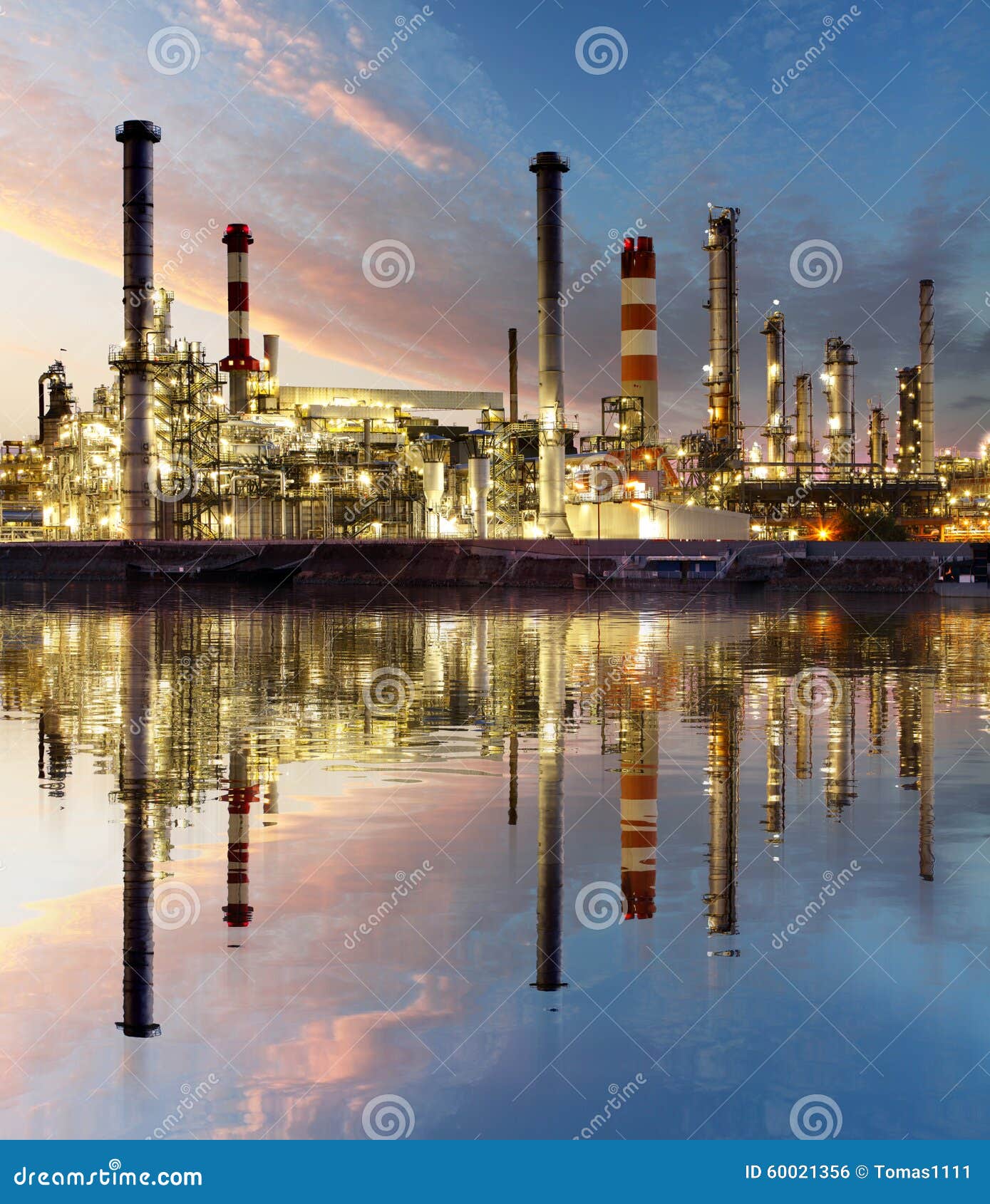Oil and Gas Refinery, Power Industry Stock Photo - Image of industrial ...