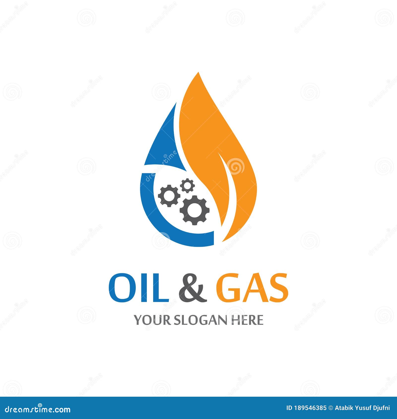 Oil and gas vector icon stock vector. Illustration of industry - 189546385