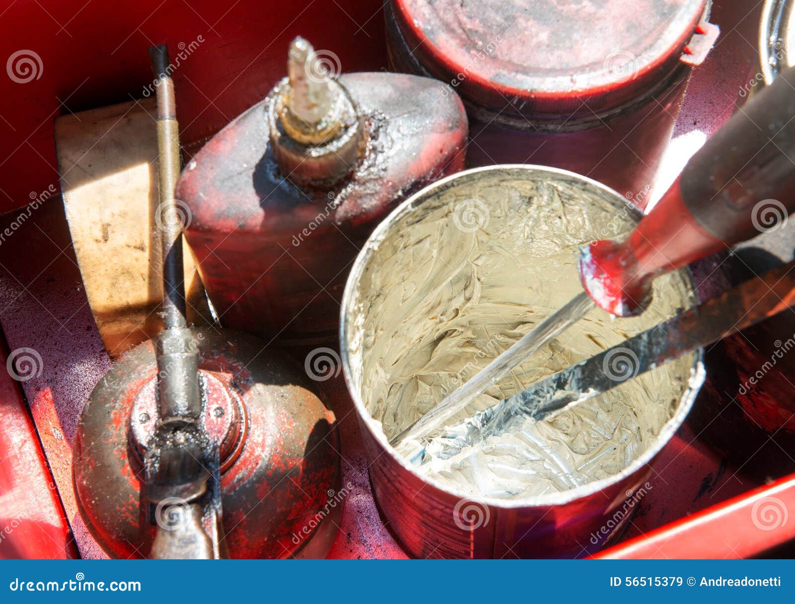 Oil and grease stock image. Image of automotive, garage - 56515379