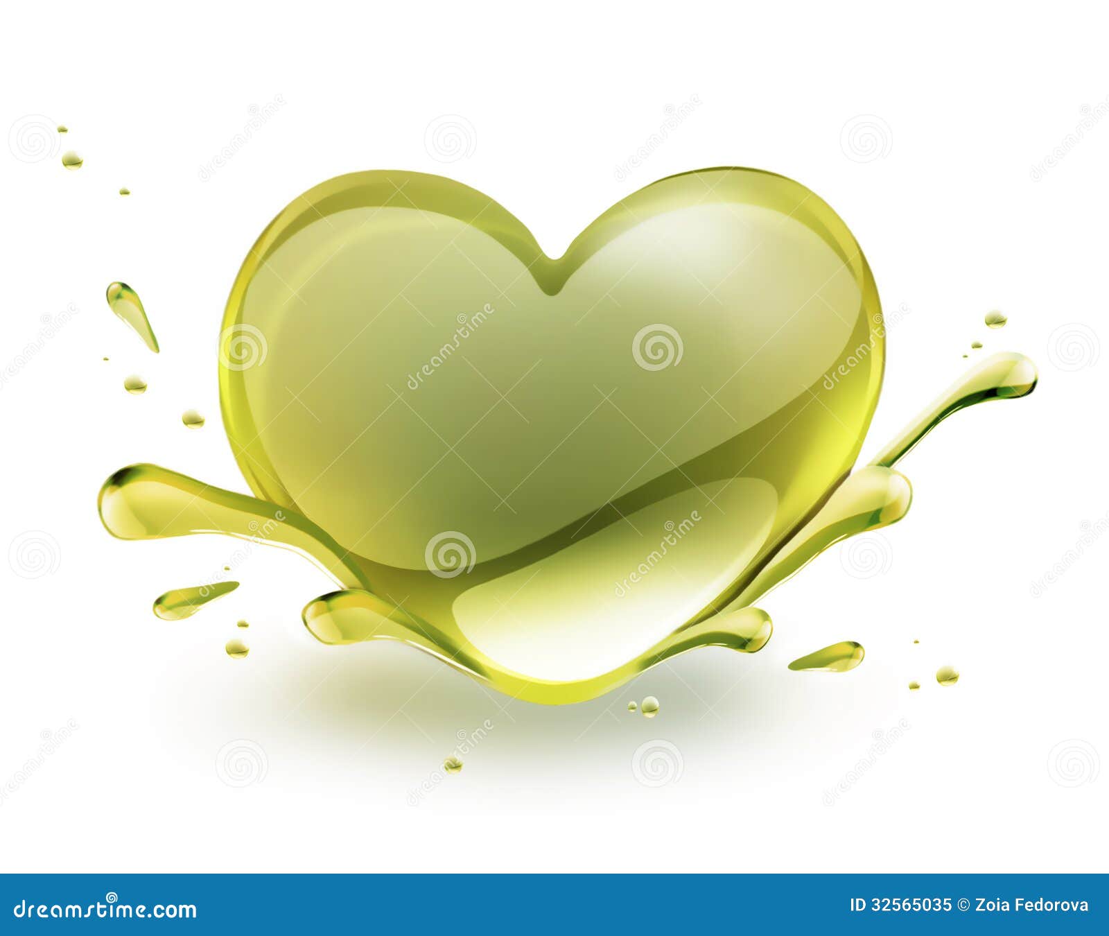 Oil heart stock illustration. Illustration of light, drop - 32565035