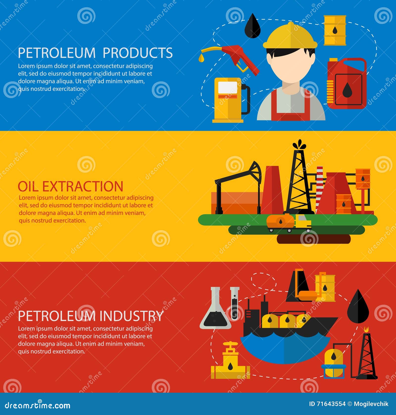 Oil Industry Banner Flat Set Stock Vector - Illustration of barrel ... Oil Industry Banner Flat Set Stock Vector - Illustration of barrel ...