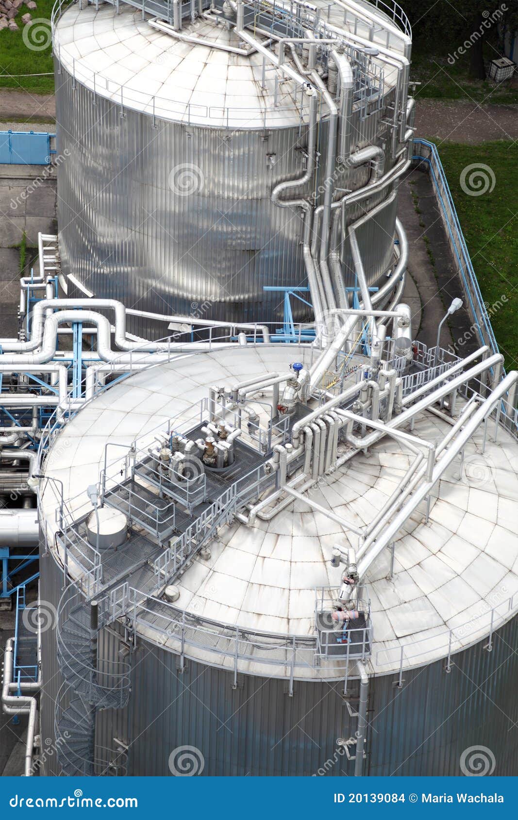 Oil Industry Equipment Installation Stock Photo - Image of liquid, high ...