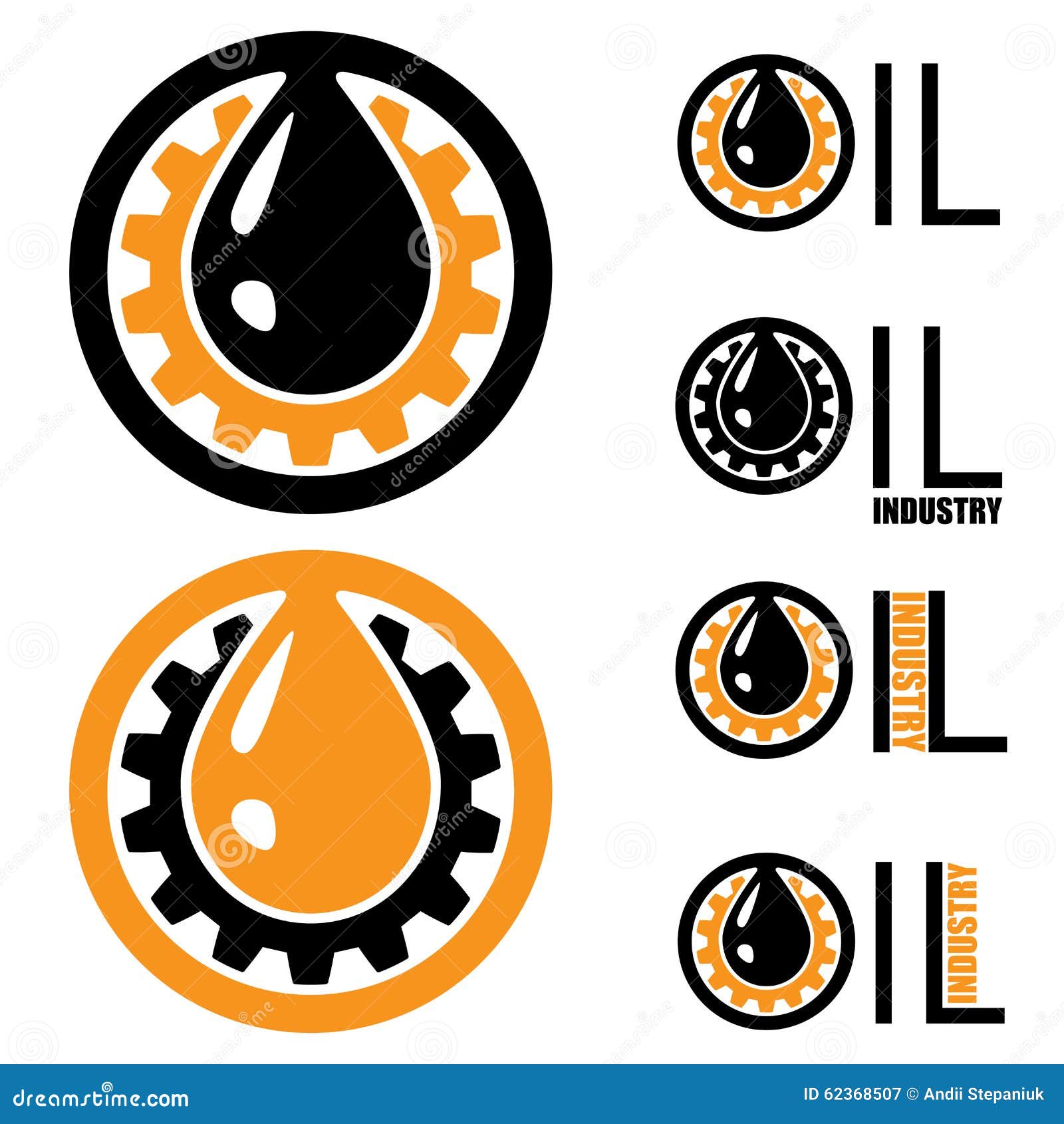 Oil industry logo stock vector. Illustration of design - 62368507