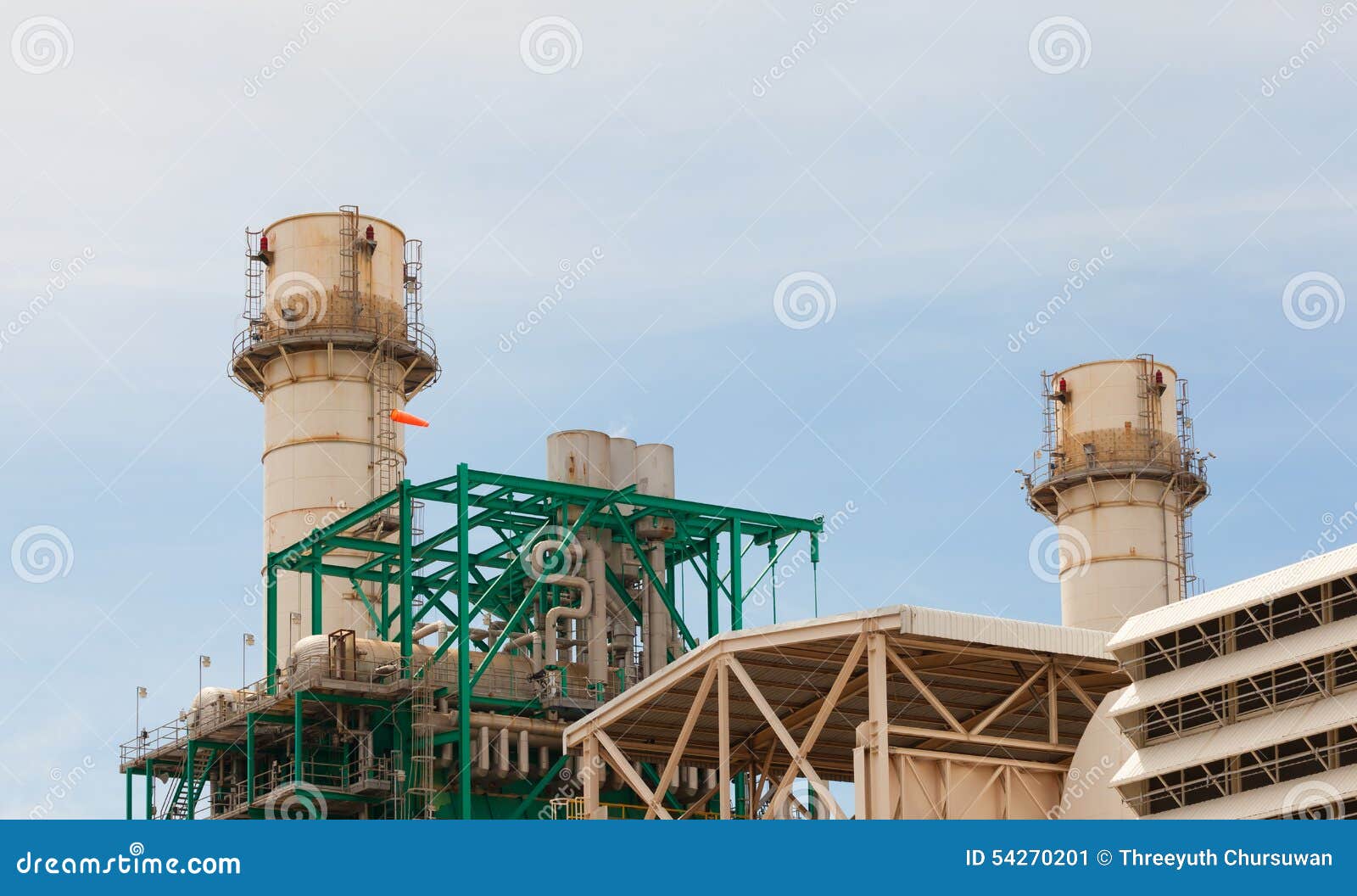 Oil Industry - Refinery Factory Stock Image - Image of chemical, dusk ...