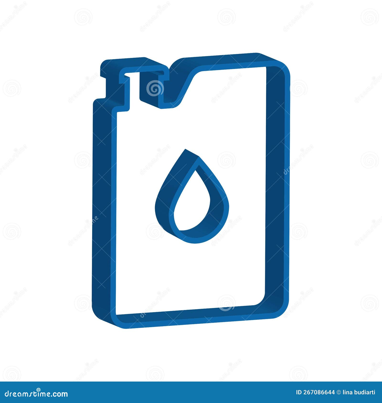 Oil jerry can logo stock vector. Illustration of symbol - 267086644