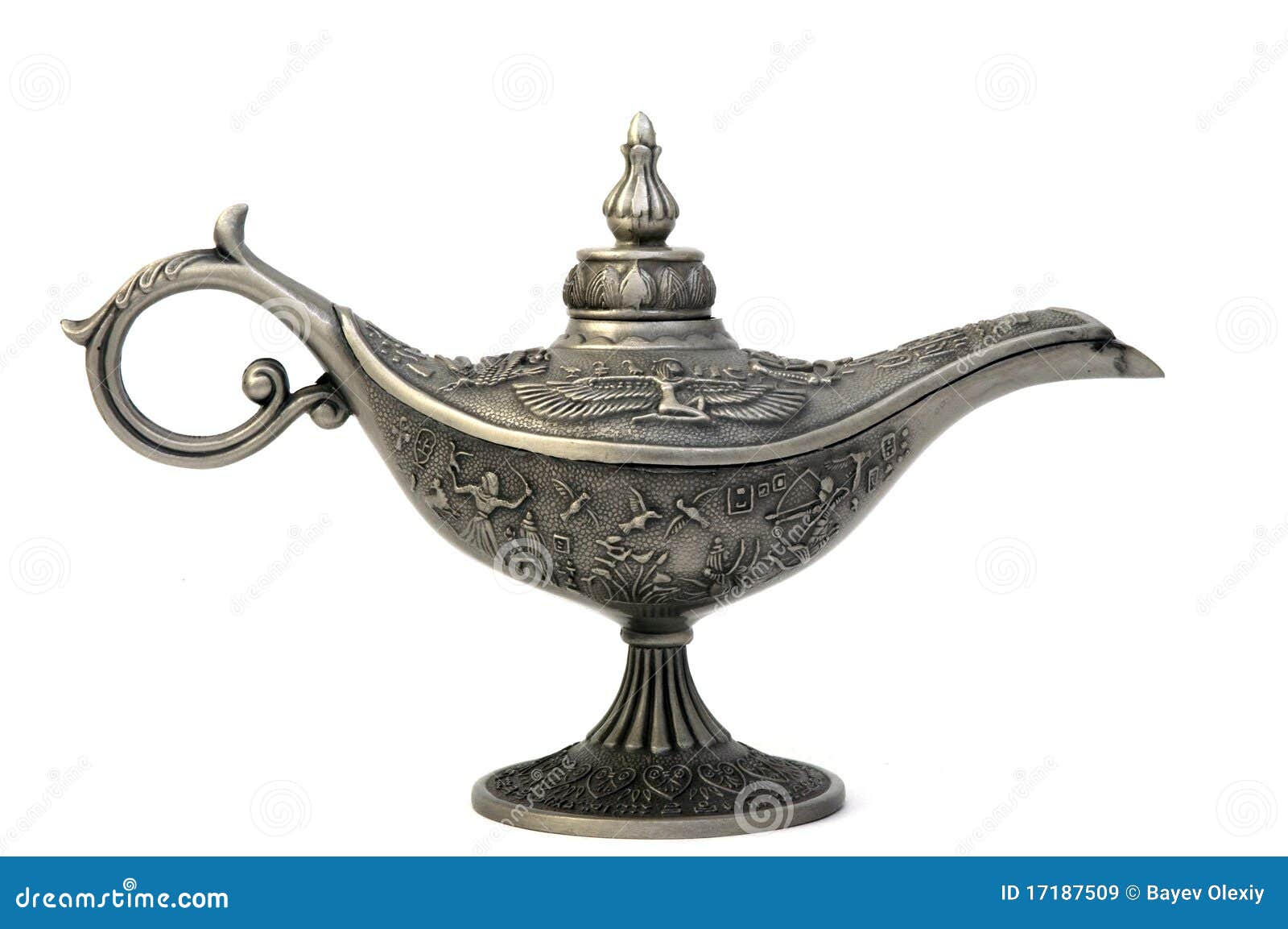 Oil Lamp East Design with Egypt Texture Stock Image - Image of east ...