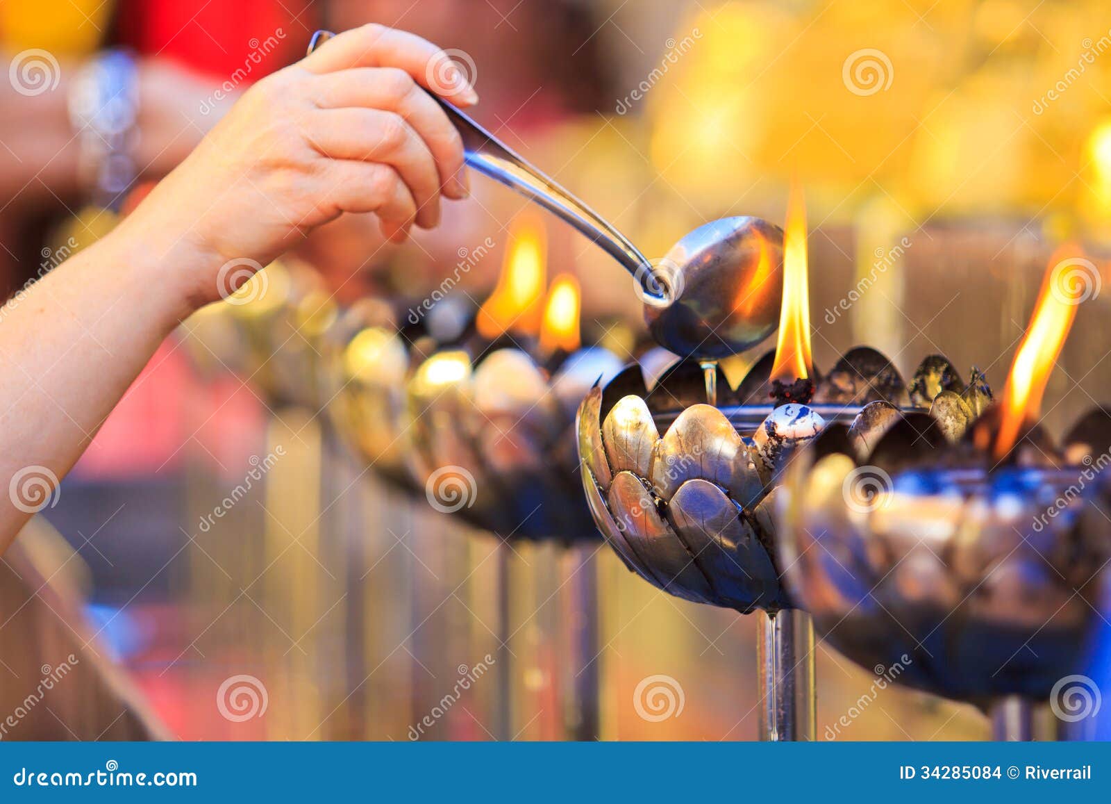 Oil lamp stock photo. Image of beacon, festivity, indian - 34285084