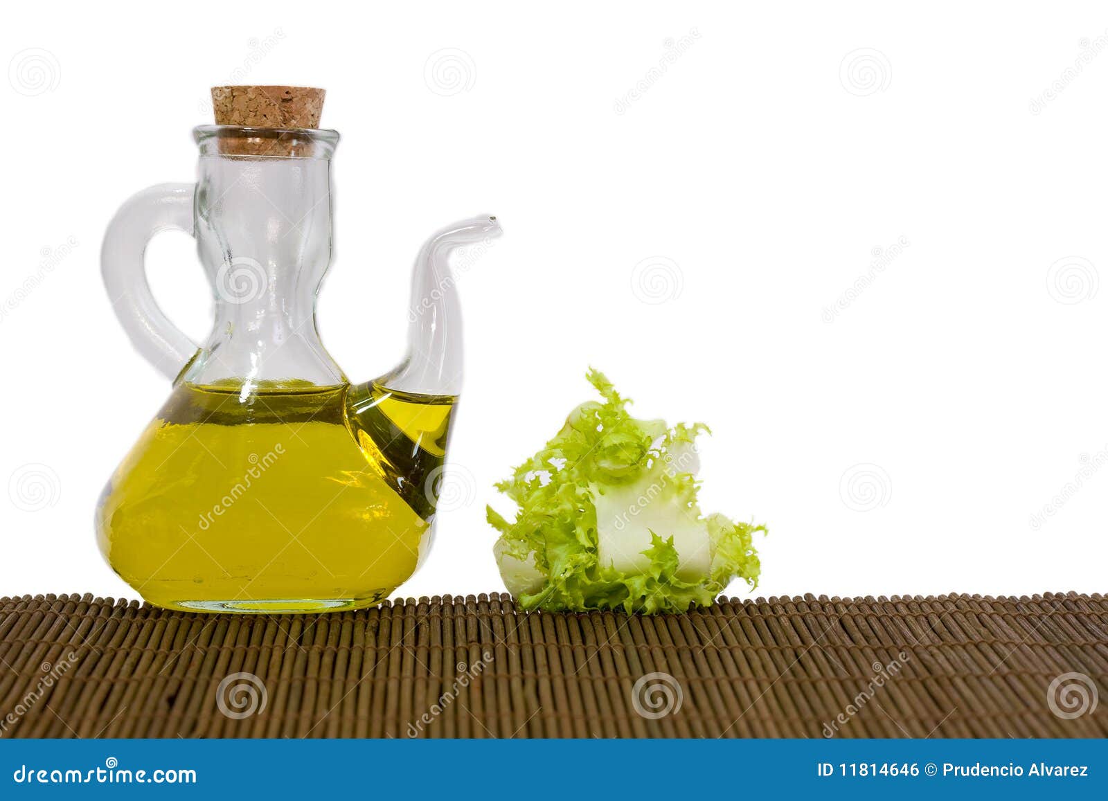 Oil and lettuce stock photo. Image of table, salad, olive - 11814646