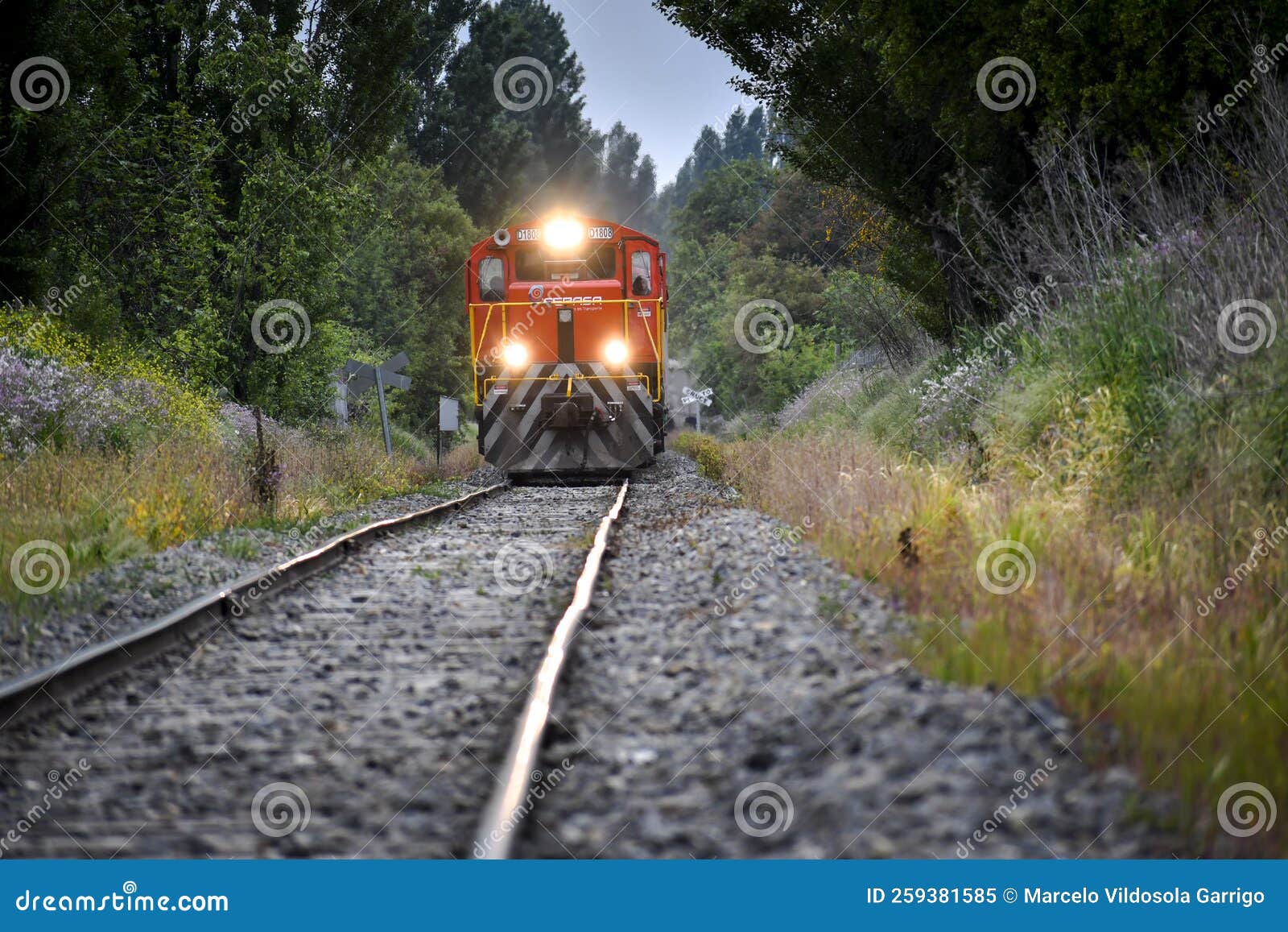 Freight Train Approaching Railroad Crossing Stock Image - Image of ... Freight Train Approaching Railroad Crossing Stock Image - Image of ...