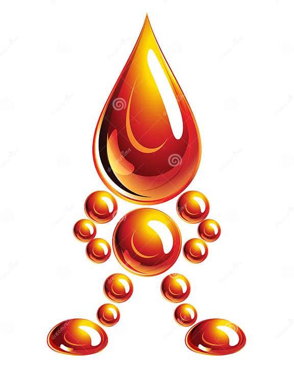 Oil man, icon, stock vector. Illustration of element - 14131356