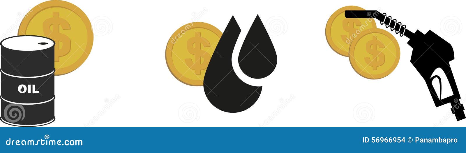 Oil money icon stock vector. Illustration of drop, economy - 56966954