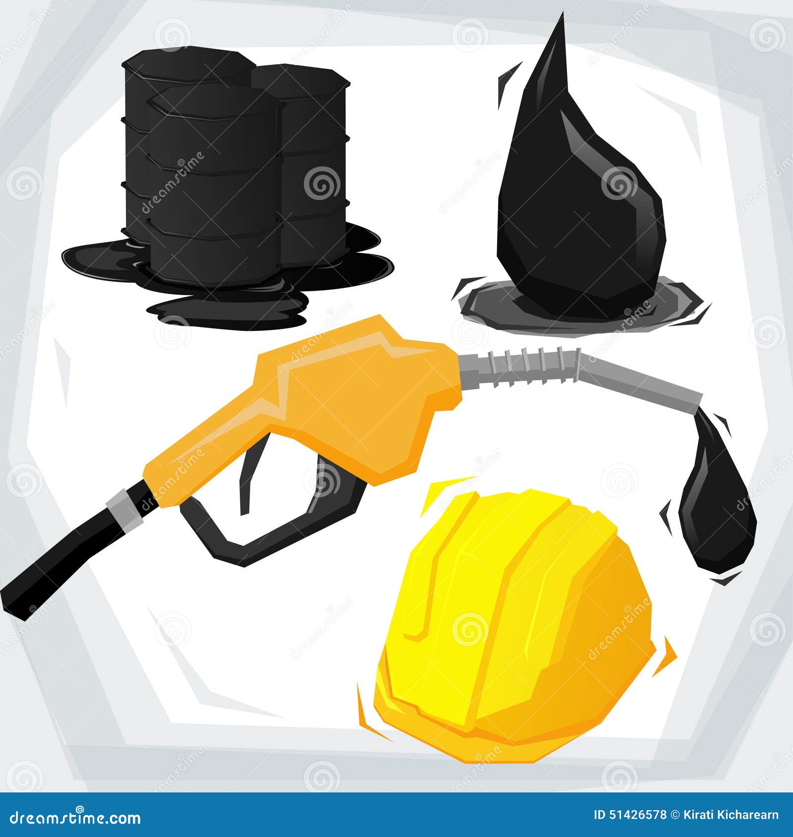 Oil object stock illustration. Illustration of storage - 51426578