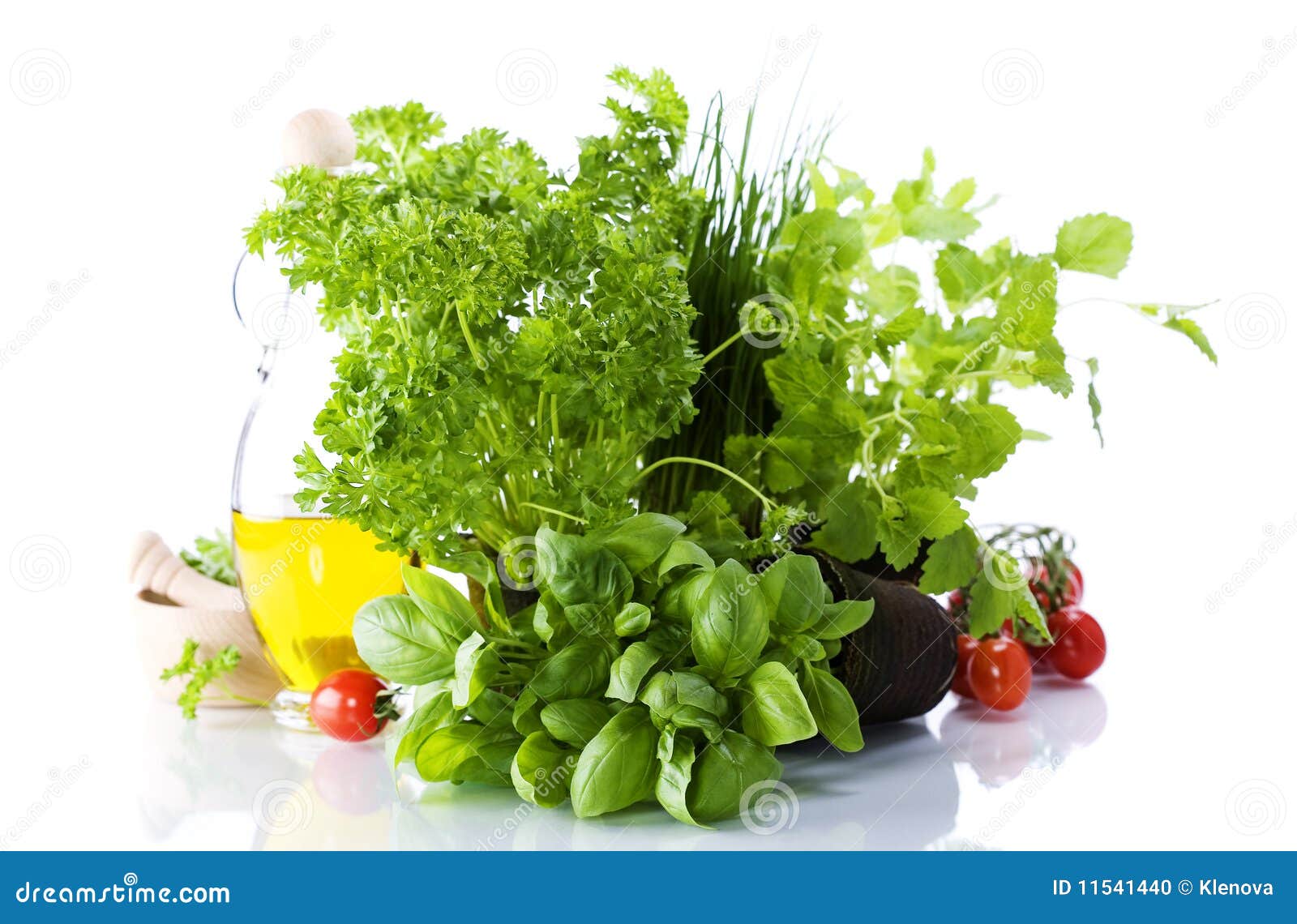 Oil Olive and condiments stock photo. Image of cuisine - 11541440