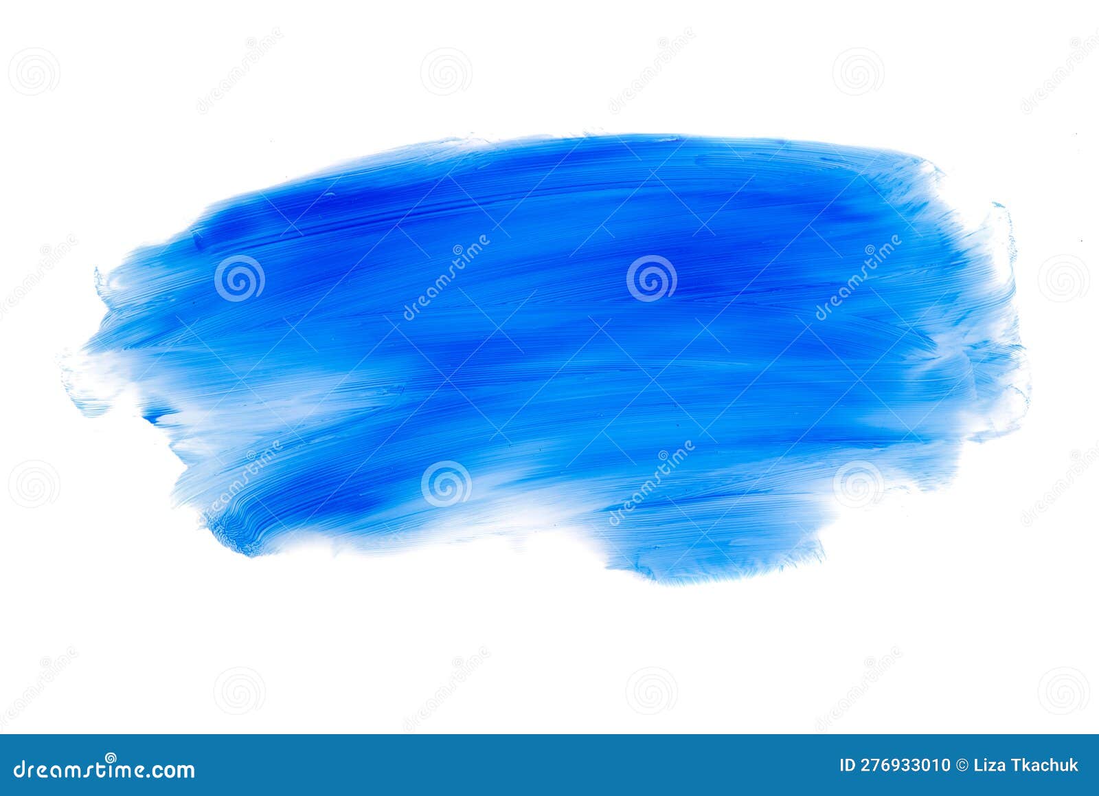 Oil Paint Smudge Isolated on White Background Stock Photo - Image of ...