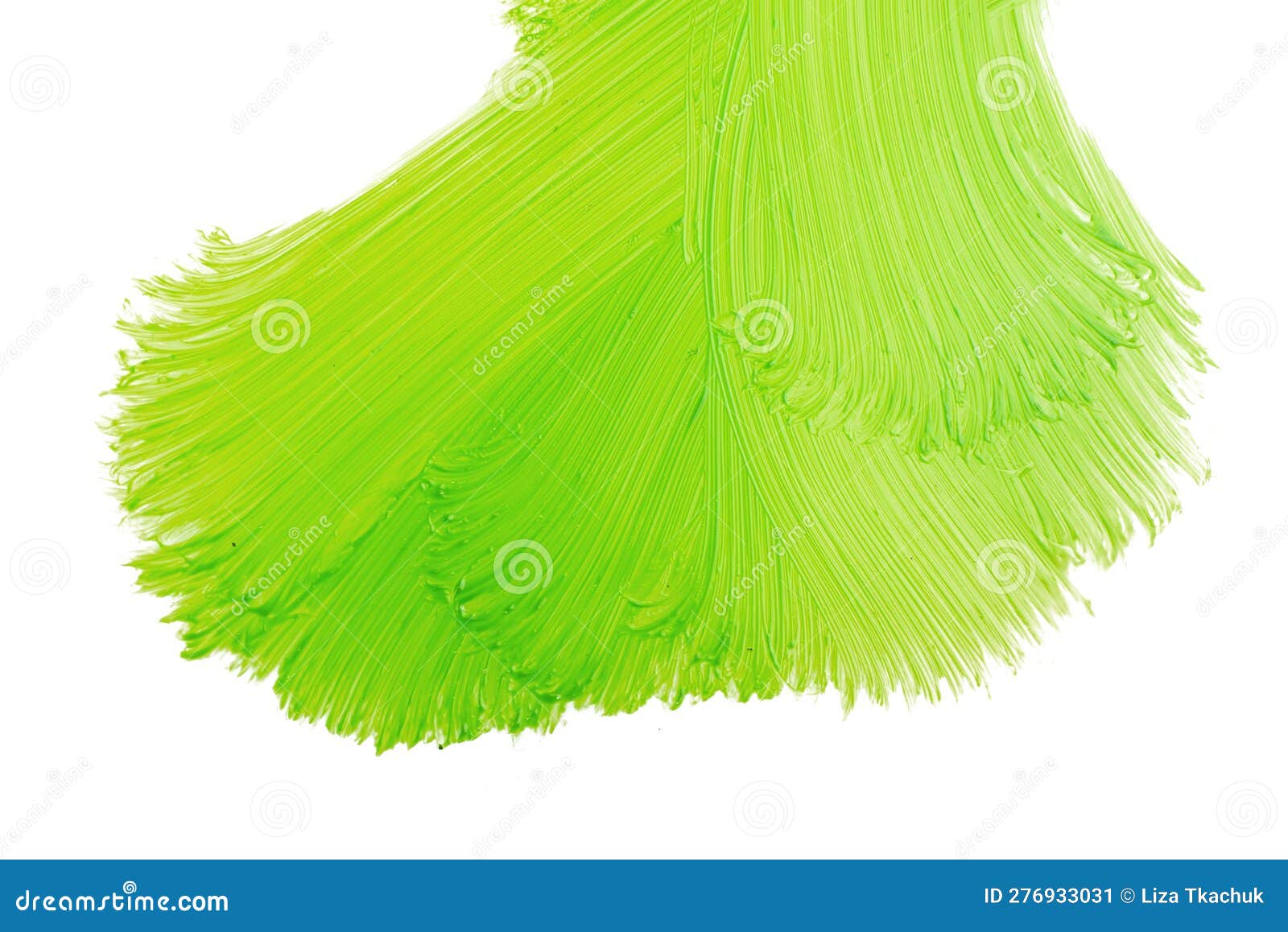 Oil Paint Smudge Isolated on White Background Stock Image - Image of ...