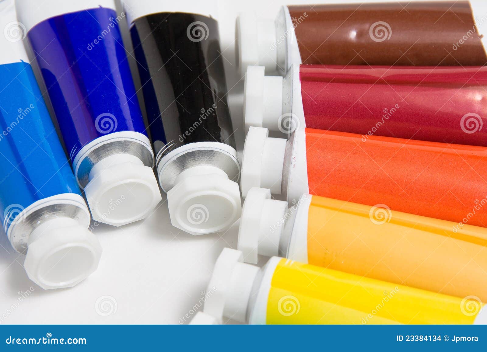 Oil paint tubes stock photo. Image of acrylic, aquarelle - 23384134