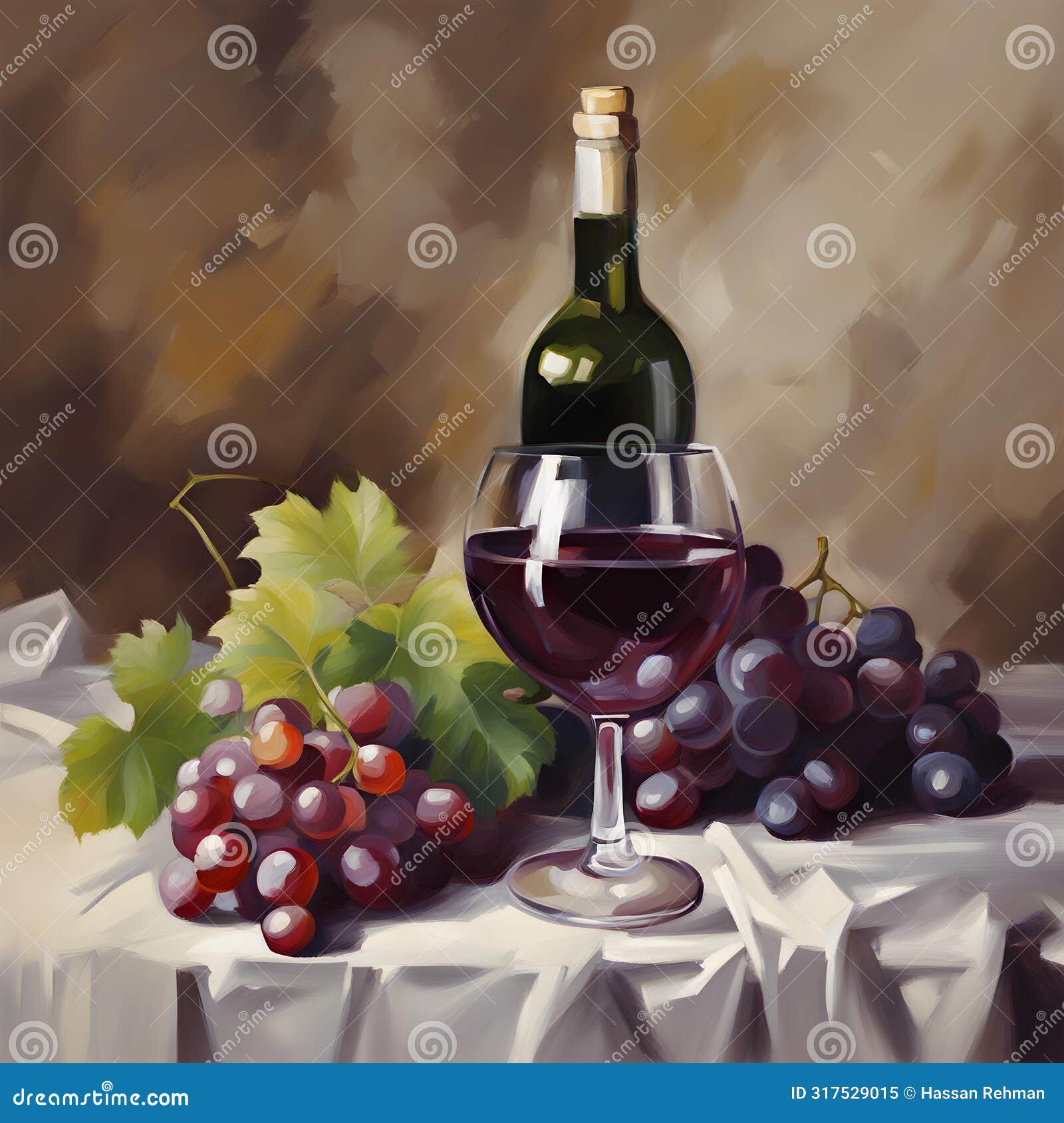 Classical Still Life With Roses In A Messing Vase Royalty-Free Stock ...