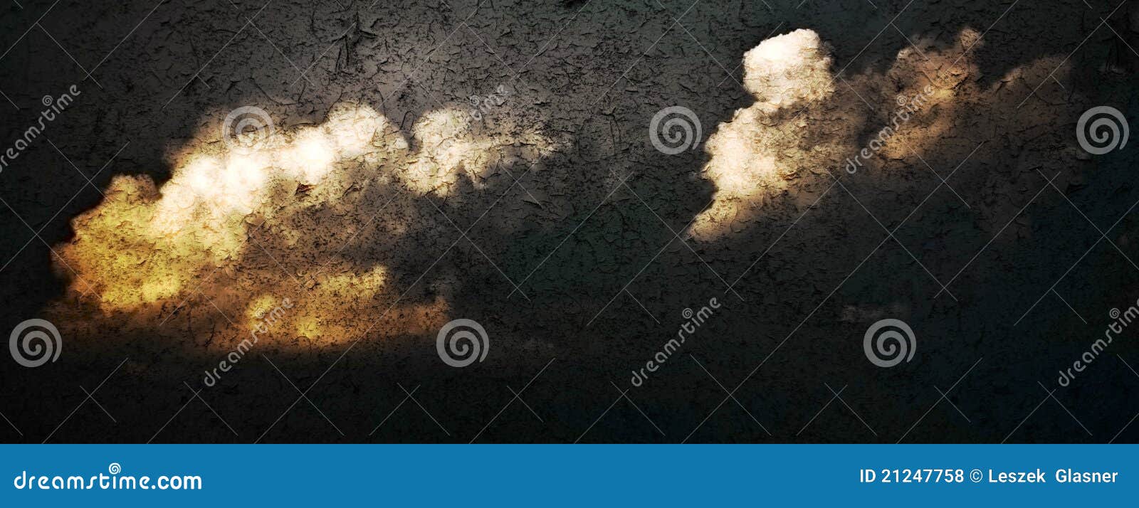 Oil Painting with Texture, Clouds and Sky Stock Illustration ...