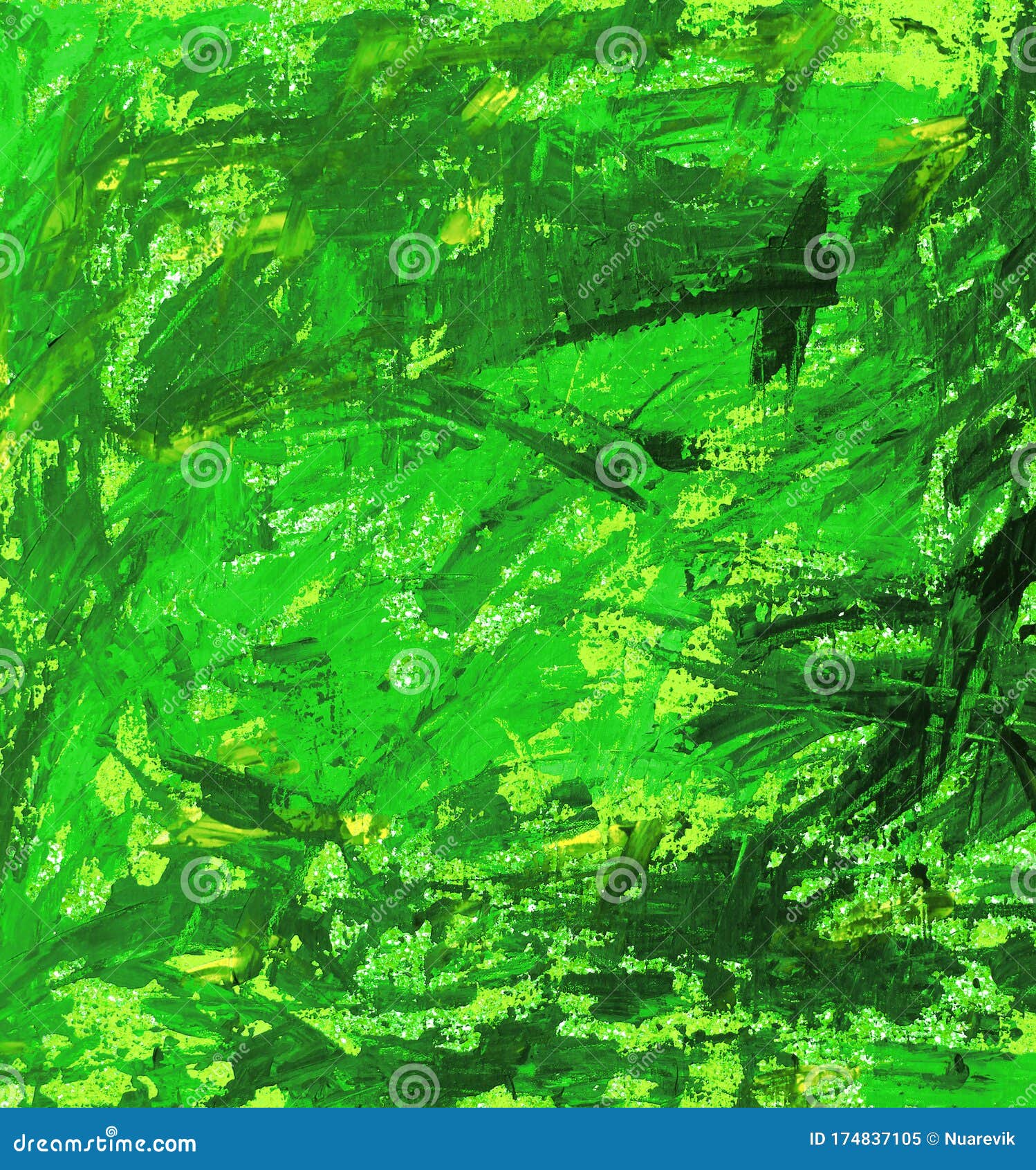 Oil Painting Textured Tile Surface Abstract Patterns Stock Illustration ...