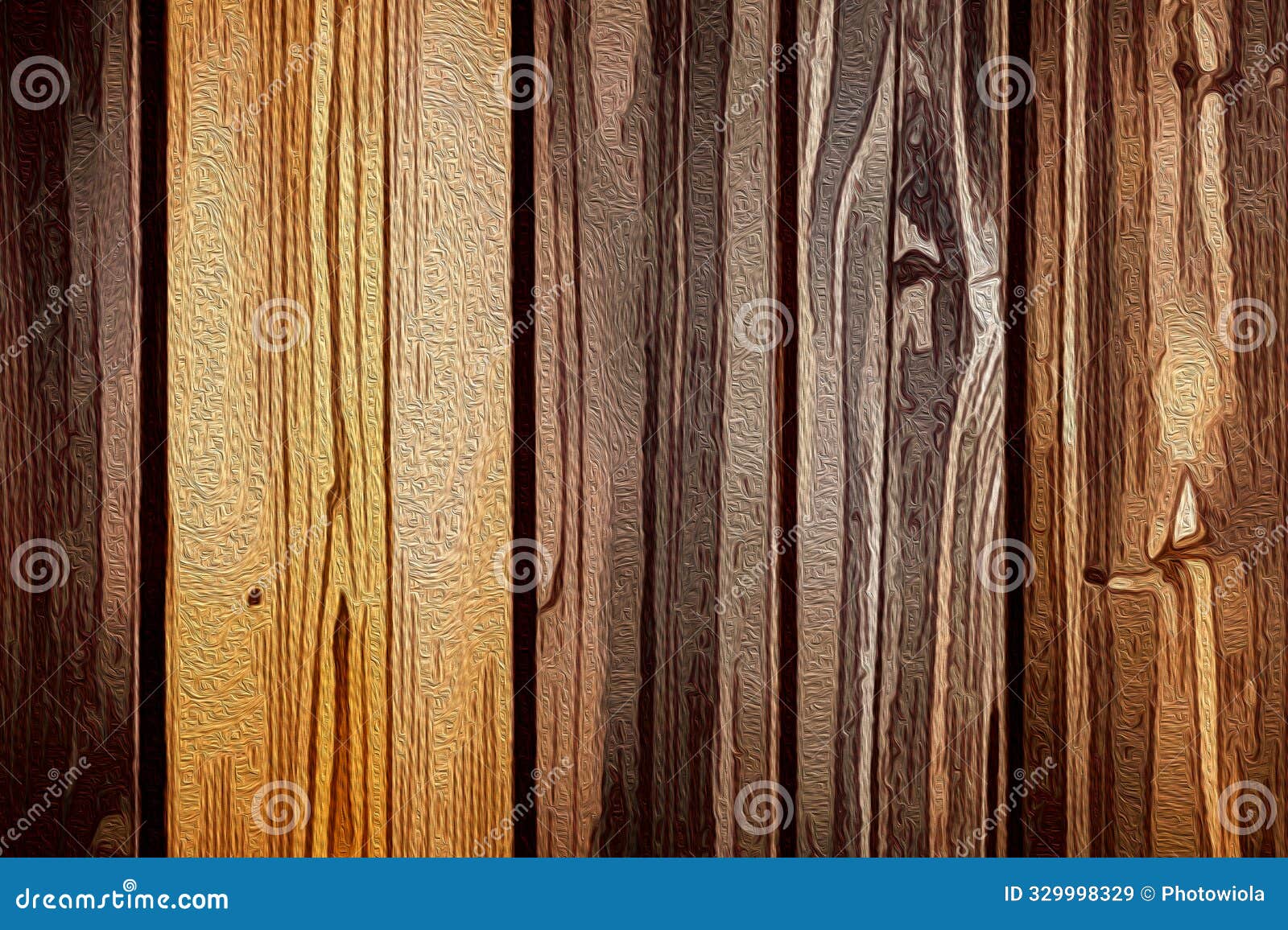 Oil Painting . Wood Structure Pattern Stock Illustration - Illustration ...
