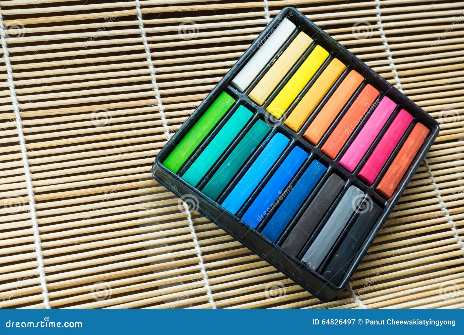 Oil pastel sticks stock image. Image of design, craft - 64826497