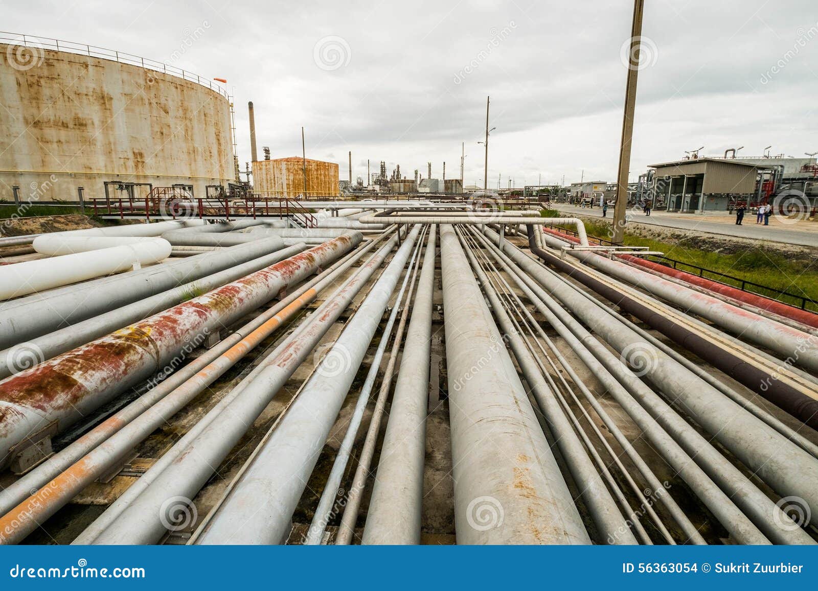 Oil Pipe stock photo. Image of pipeline, storage, construction - 56363054