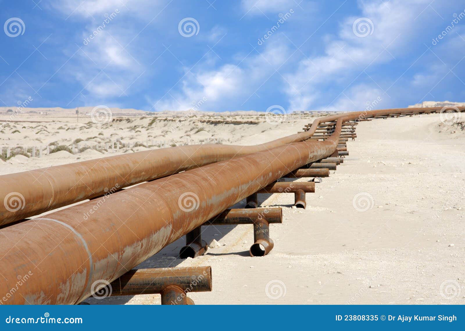Oil pipeline stock image. Image of metal, iron, technology - 23808335