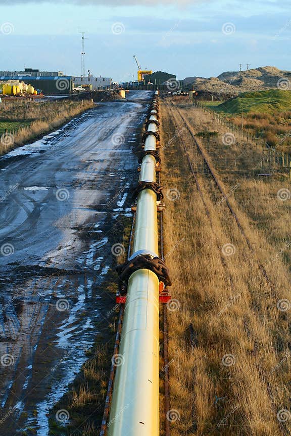 Oil Pipeline stock image. Image of ground, pipe, wester - 4016555