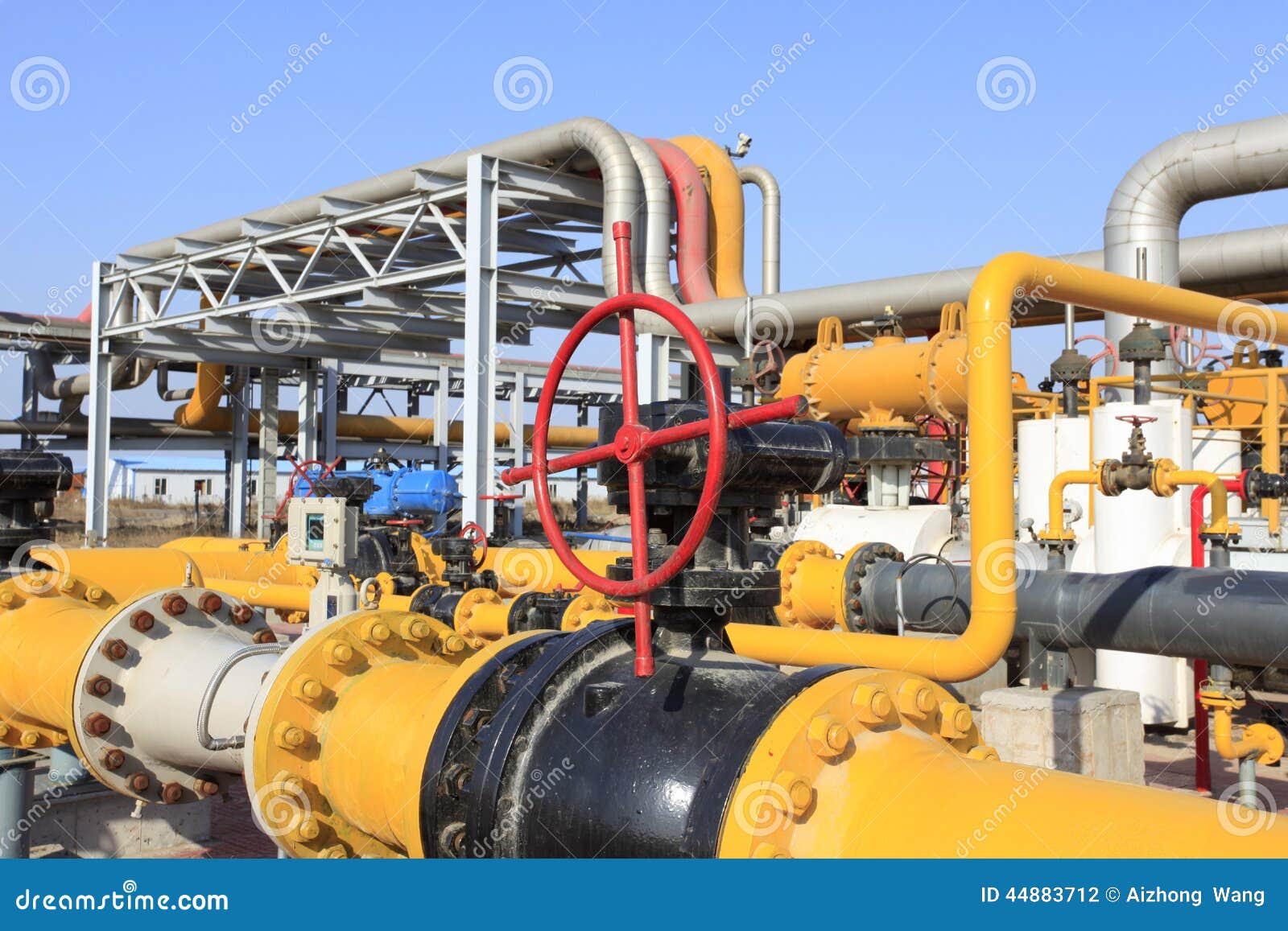 Oil pipeline stock photo. Image of main, industrial, duct - 44883712